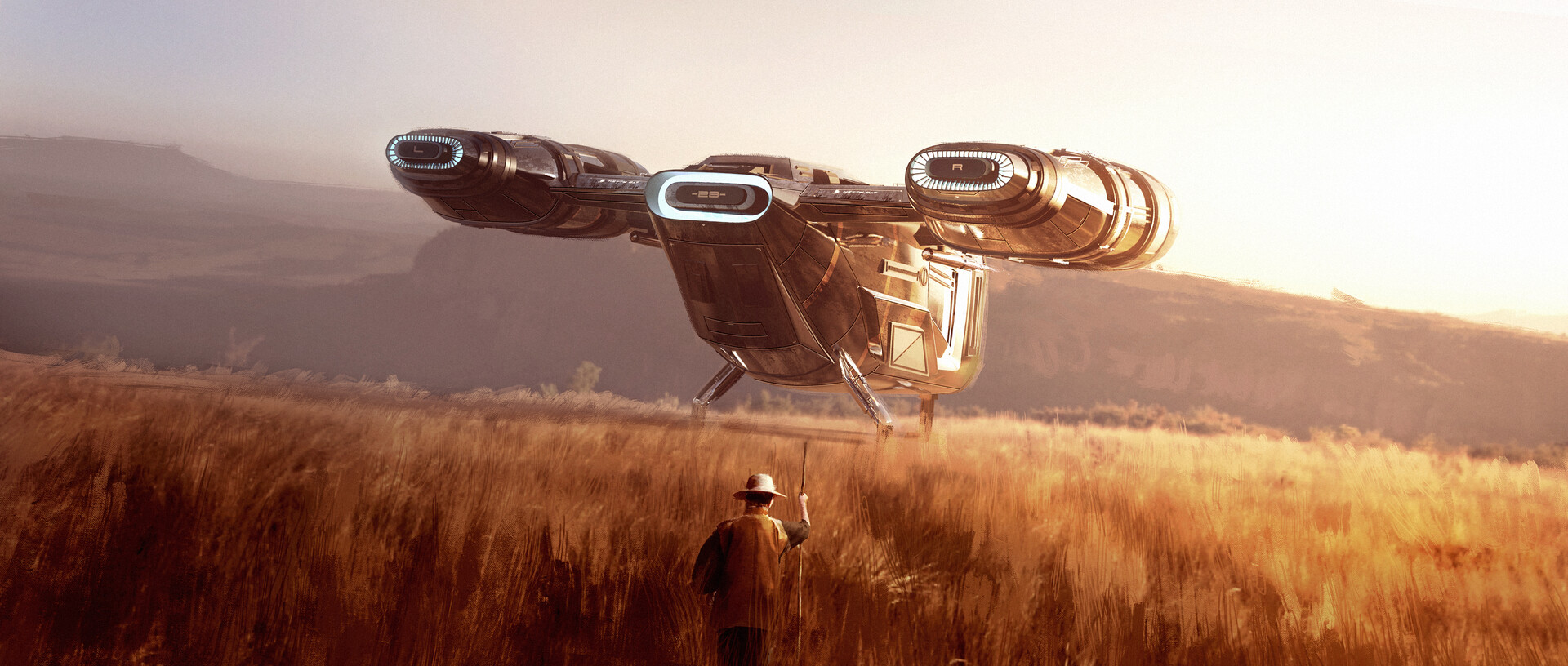 ArtStation - Distant Village