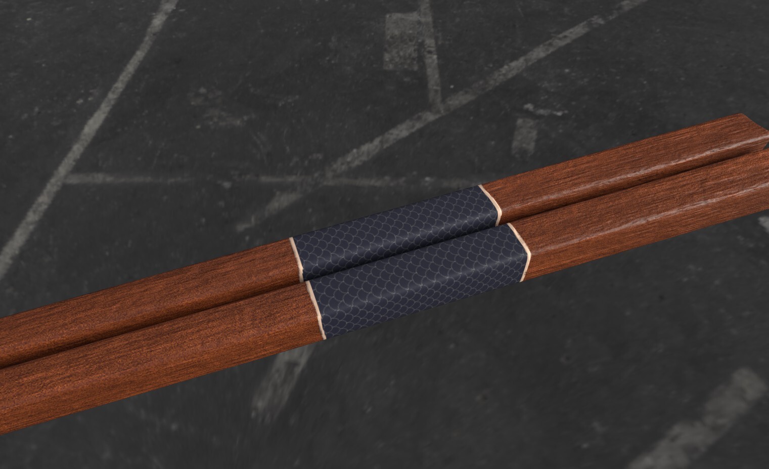 Rayner Brian Hendry - Chopstick 3D Model