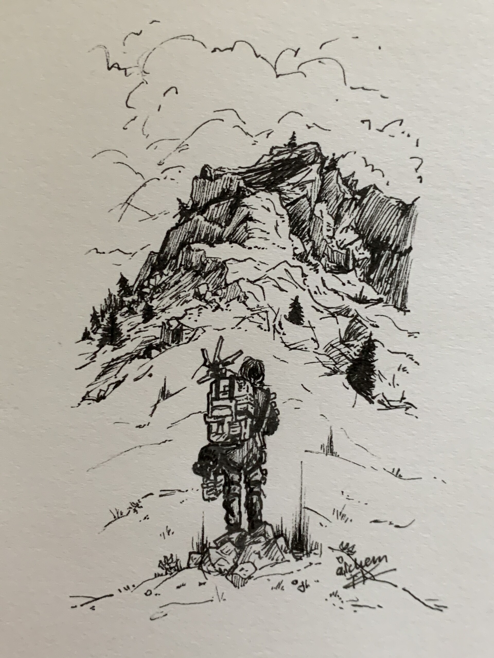 ArtStation - Death Stranding in Ink