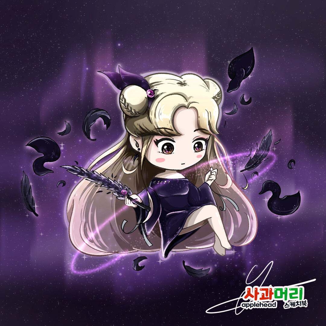 ArtStation - [Maplestory] Create SD Character_11_in game character