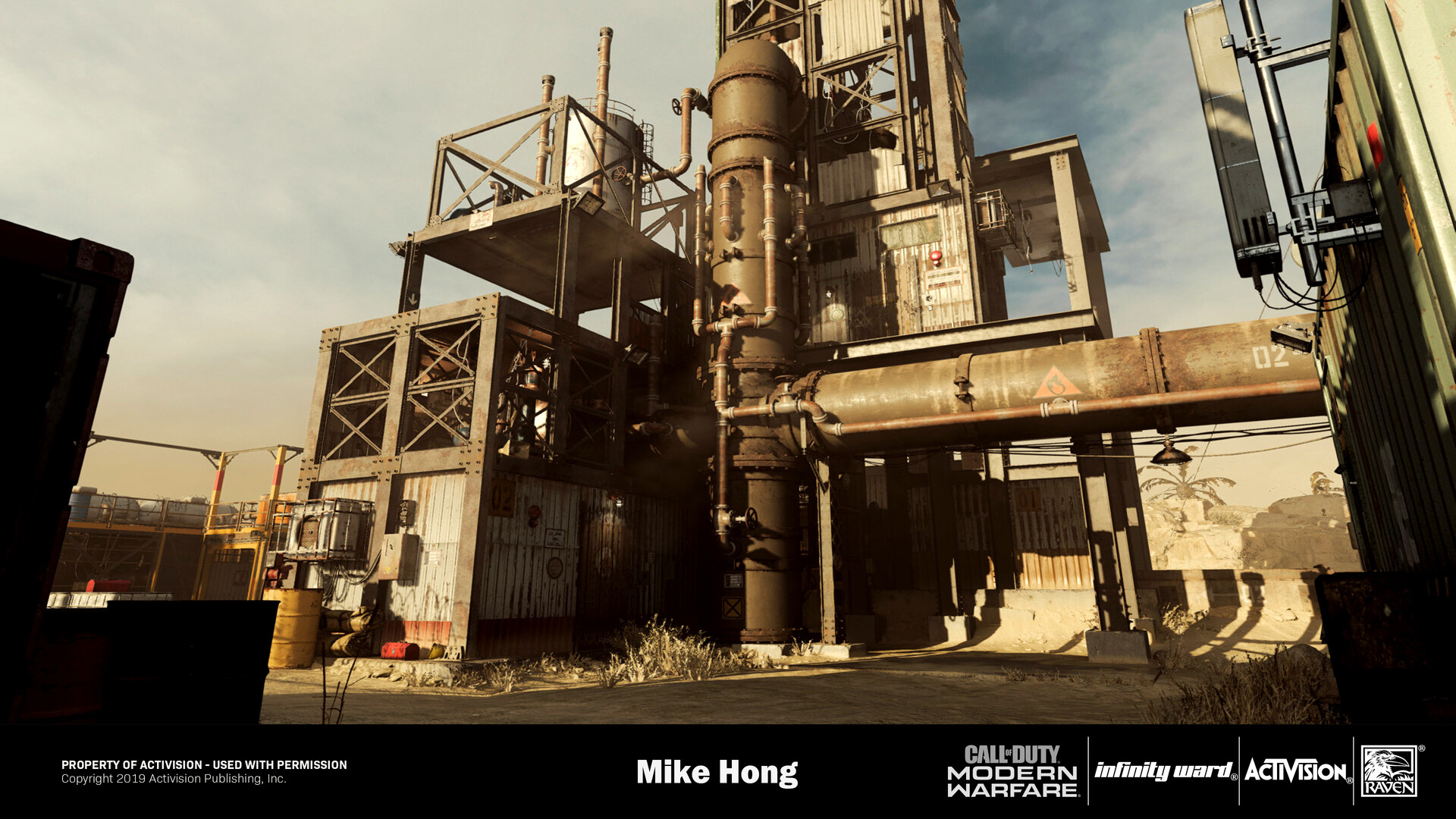 Factory Rust Game Map