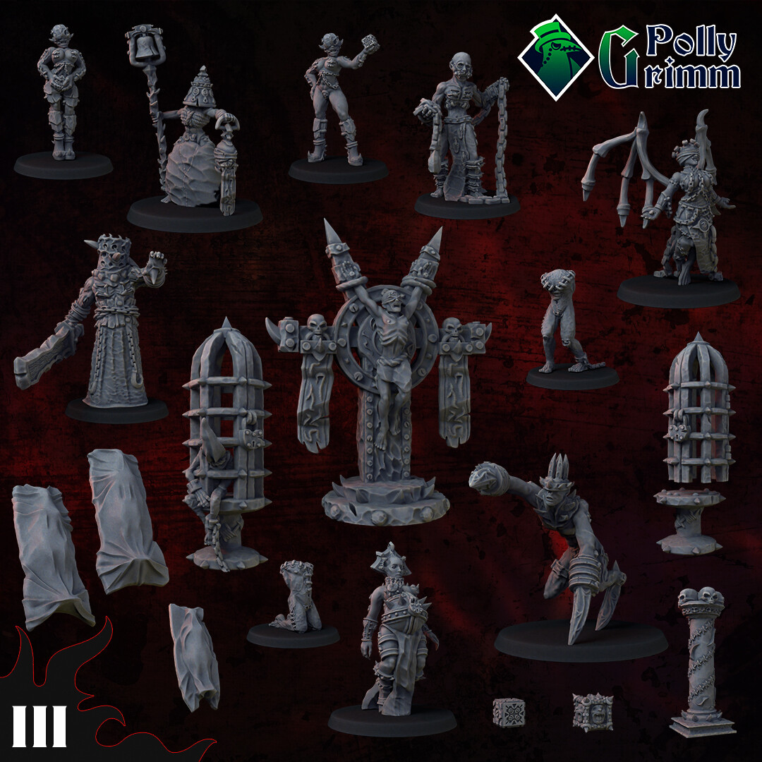 ArtStation - December. Tabletop miniatures