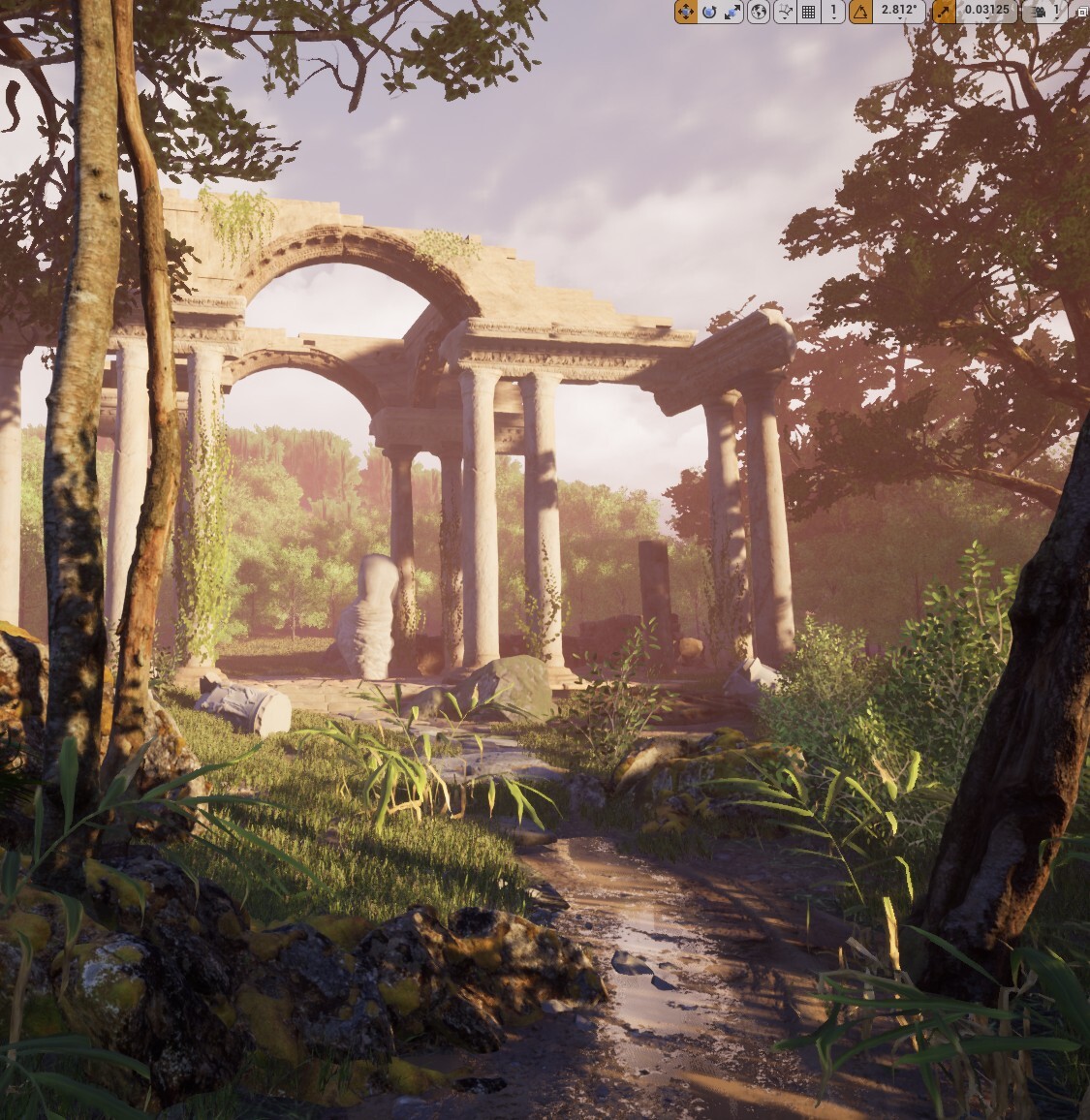 ArtStation - Test the ruins