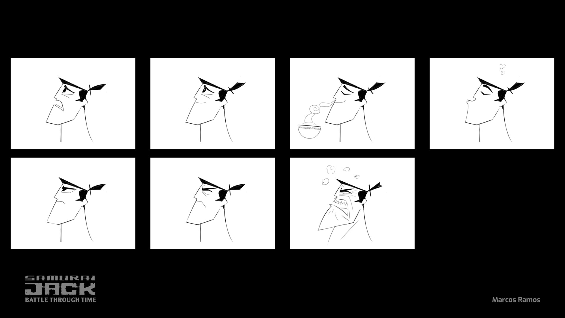 Samurai Jack Character Design