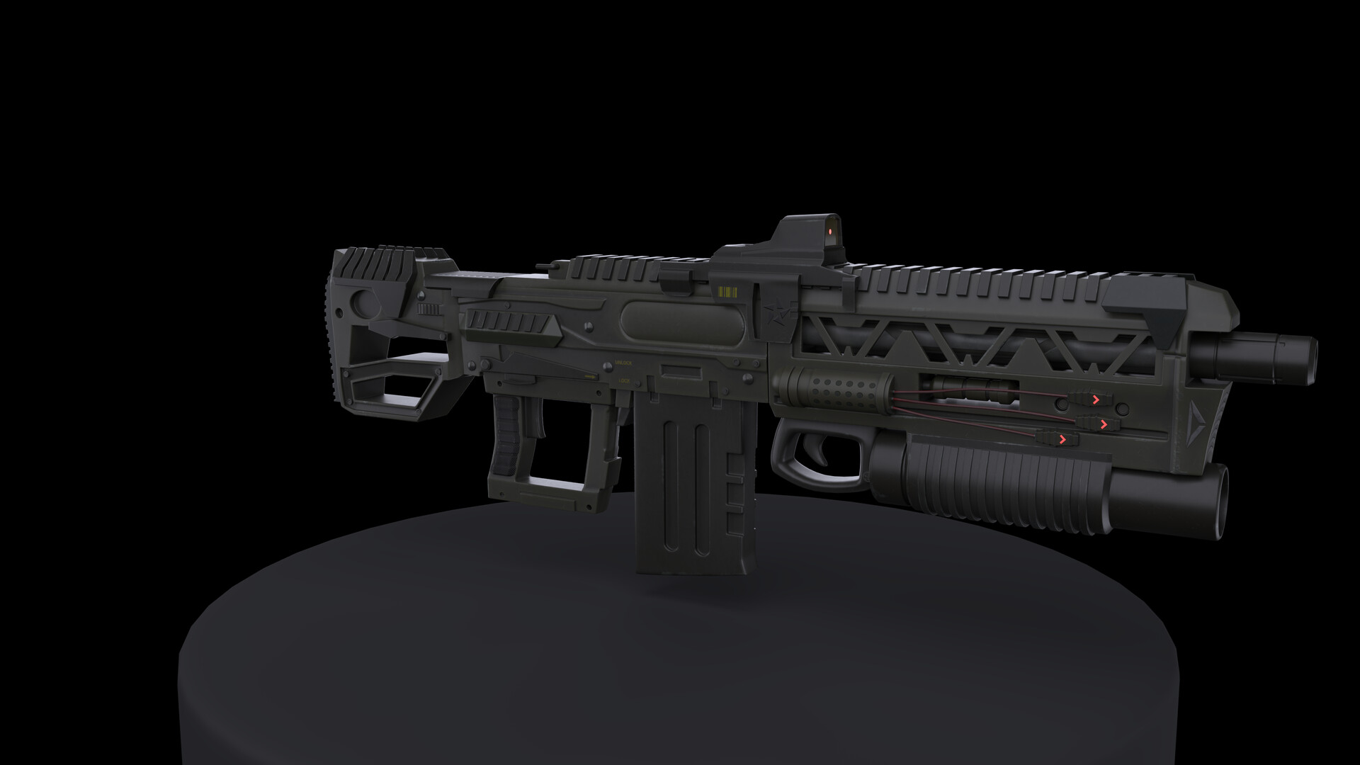 ArtStation - Sci-fi Weapon