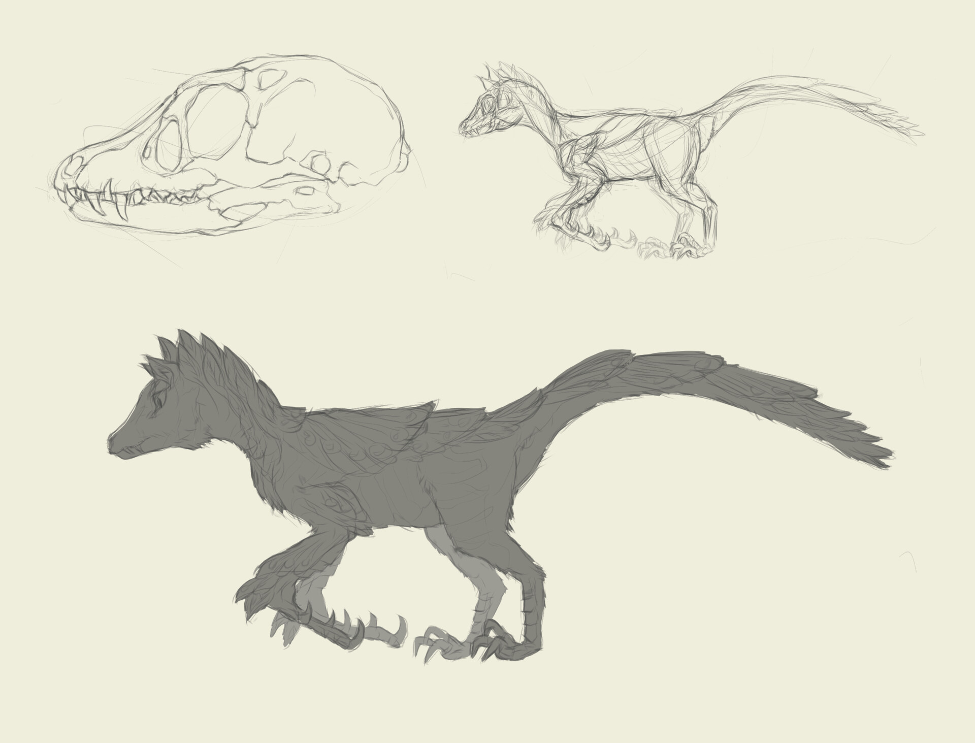 ArtStation - Creatures of Lazten: Desert Fairy and Roach Pig (Inspired ...