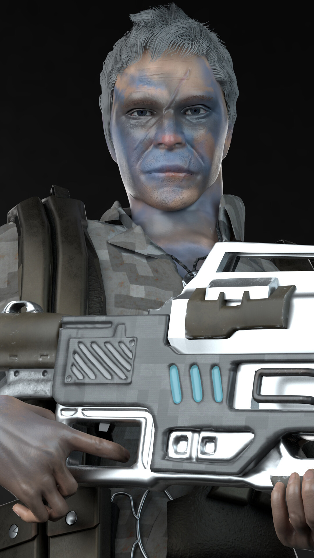 ArtStation - Overwatch Soldier76 -night ops-