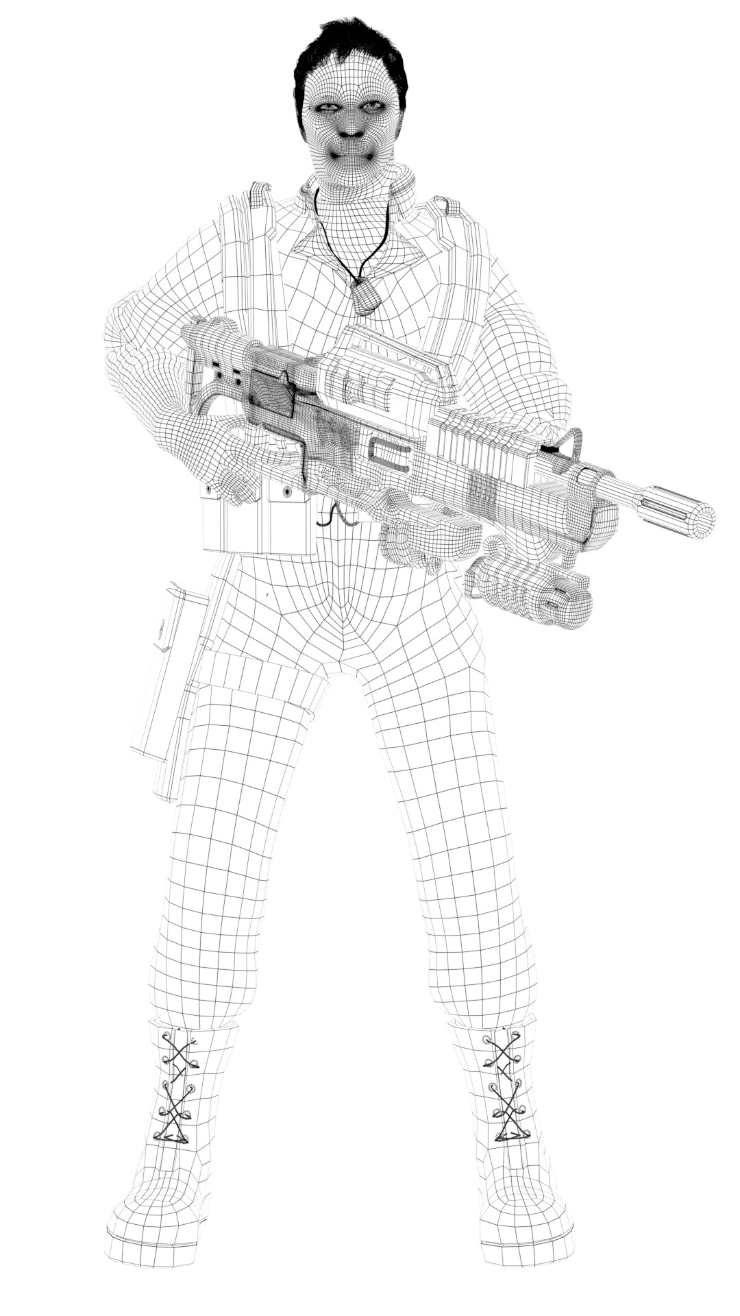 R.Kunimoto - Overwatch Soldier76 -night ops-