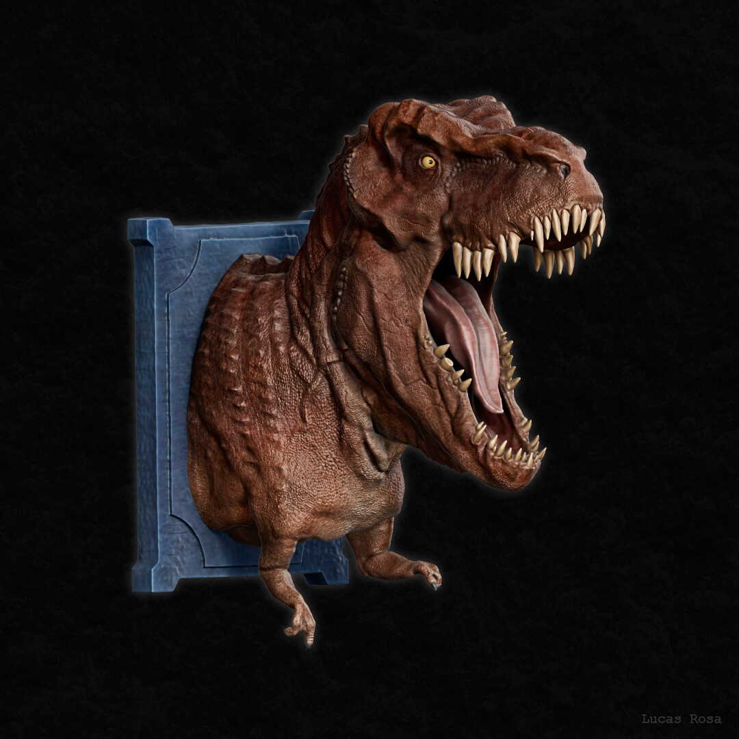 Lucas Rosa - T-rex Bust