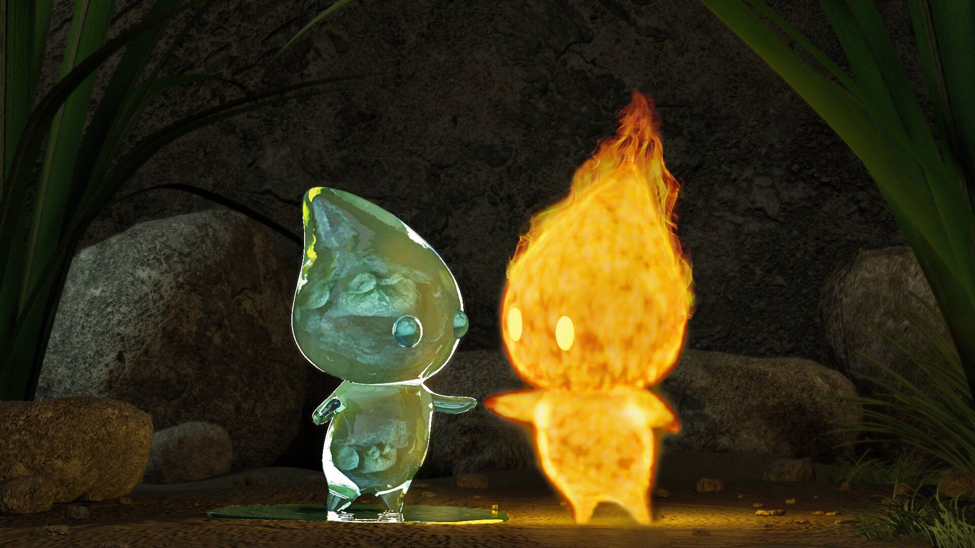 ArtStation - Fire & Water