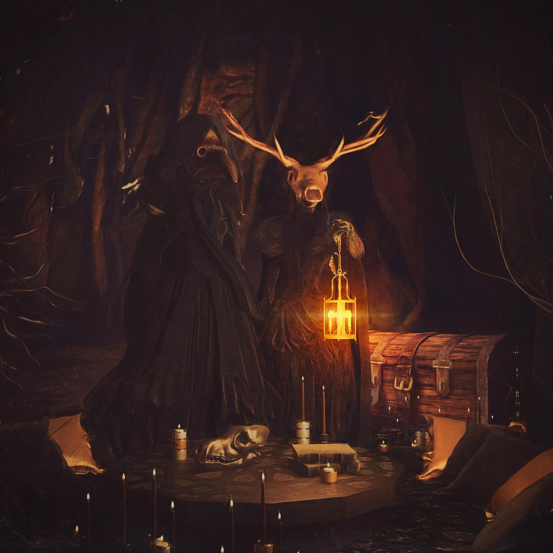 ArtStation - reindeer welcome