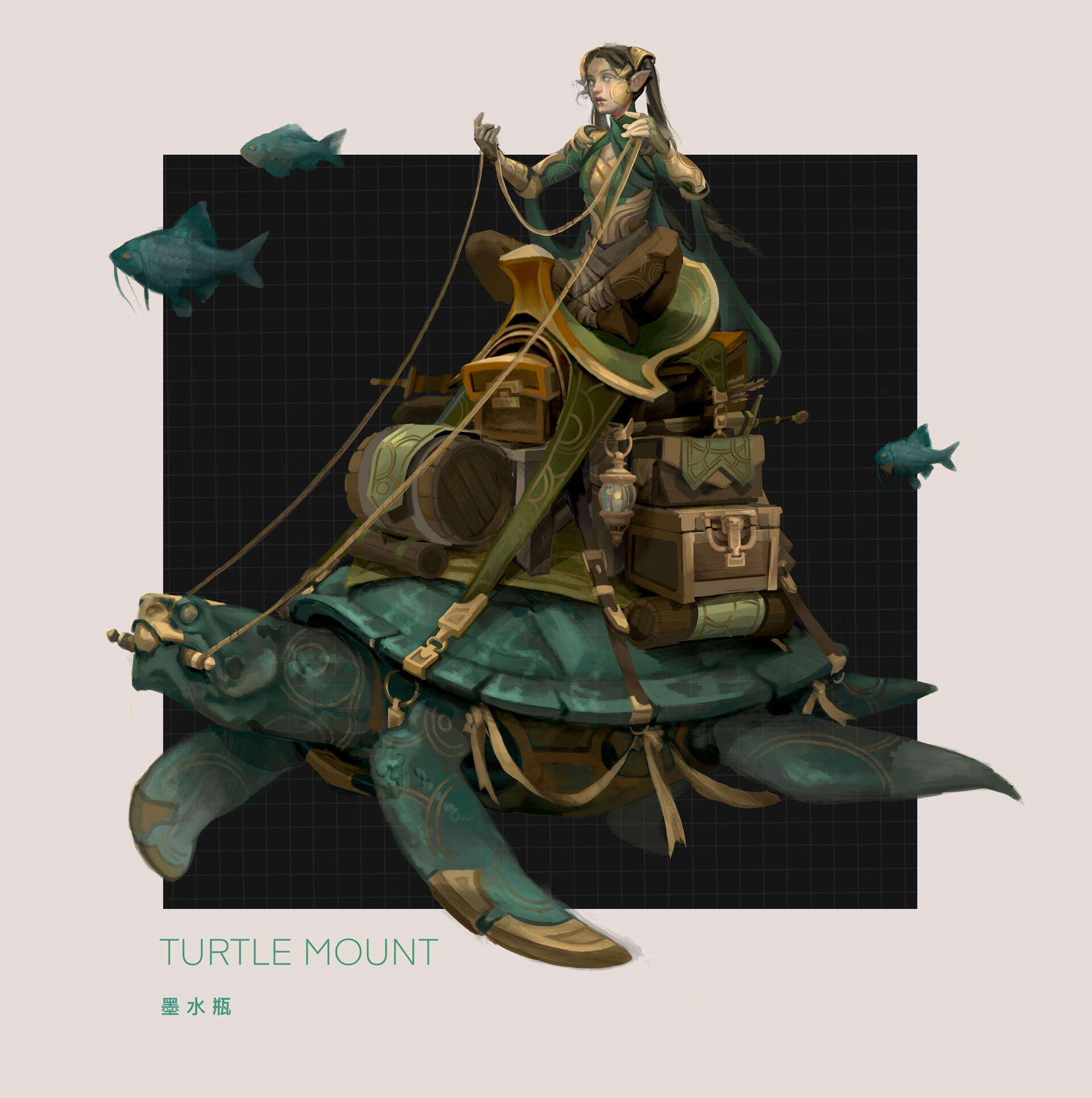 Traveling Turtle Mount by Dustin Panzino : r/EpicMounts