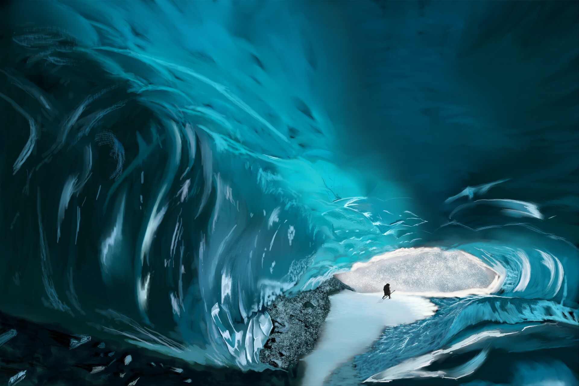 ArtStation - Ice Cave