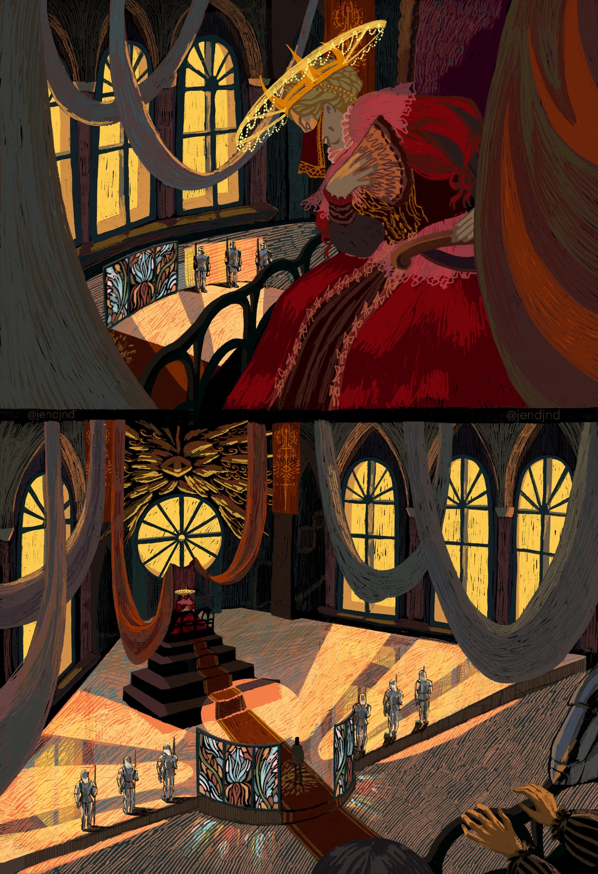 ArtStation - The throne room