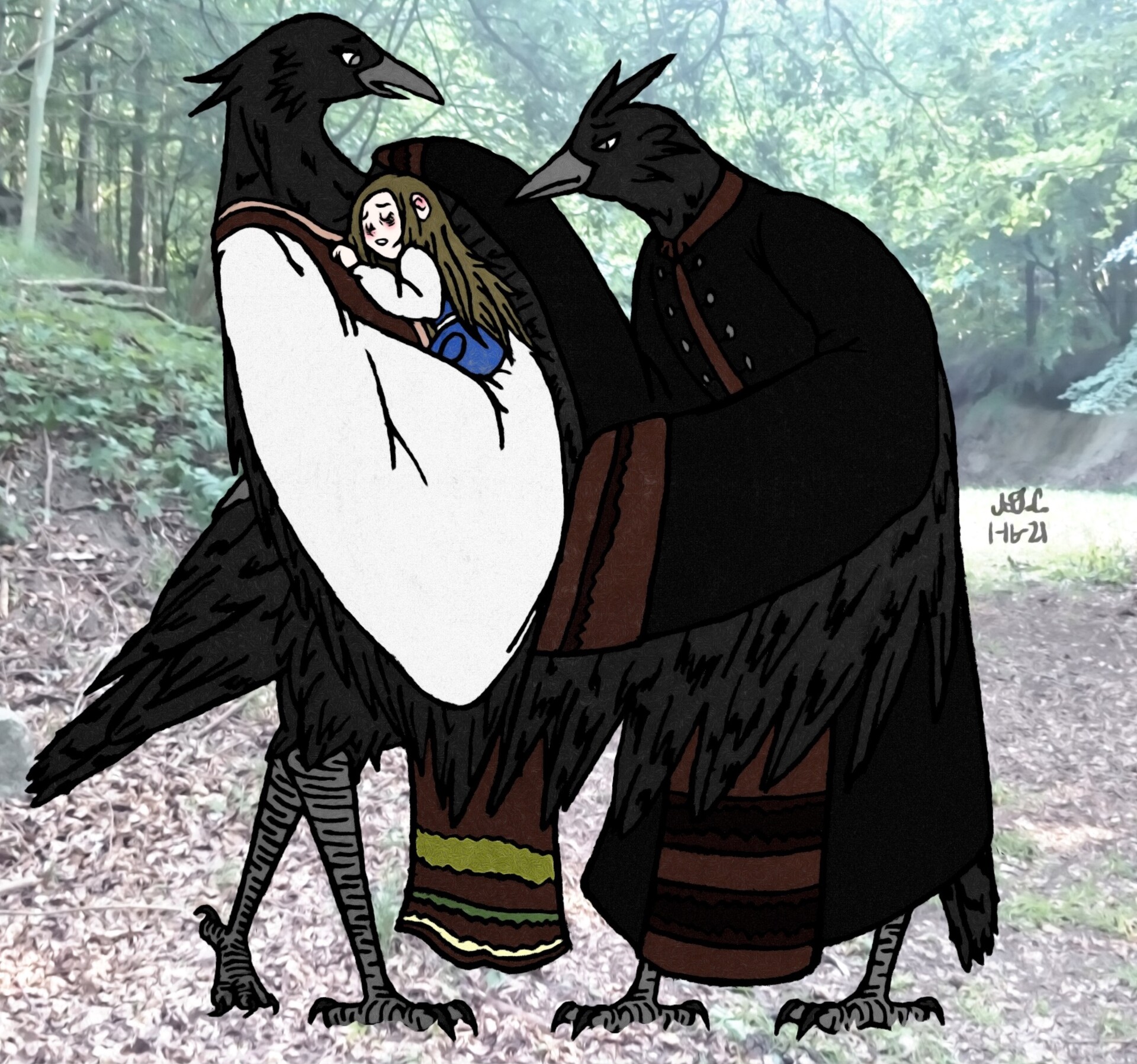 ArtStation - Crow Guardians