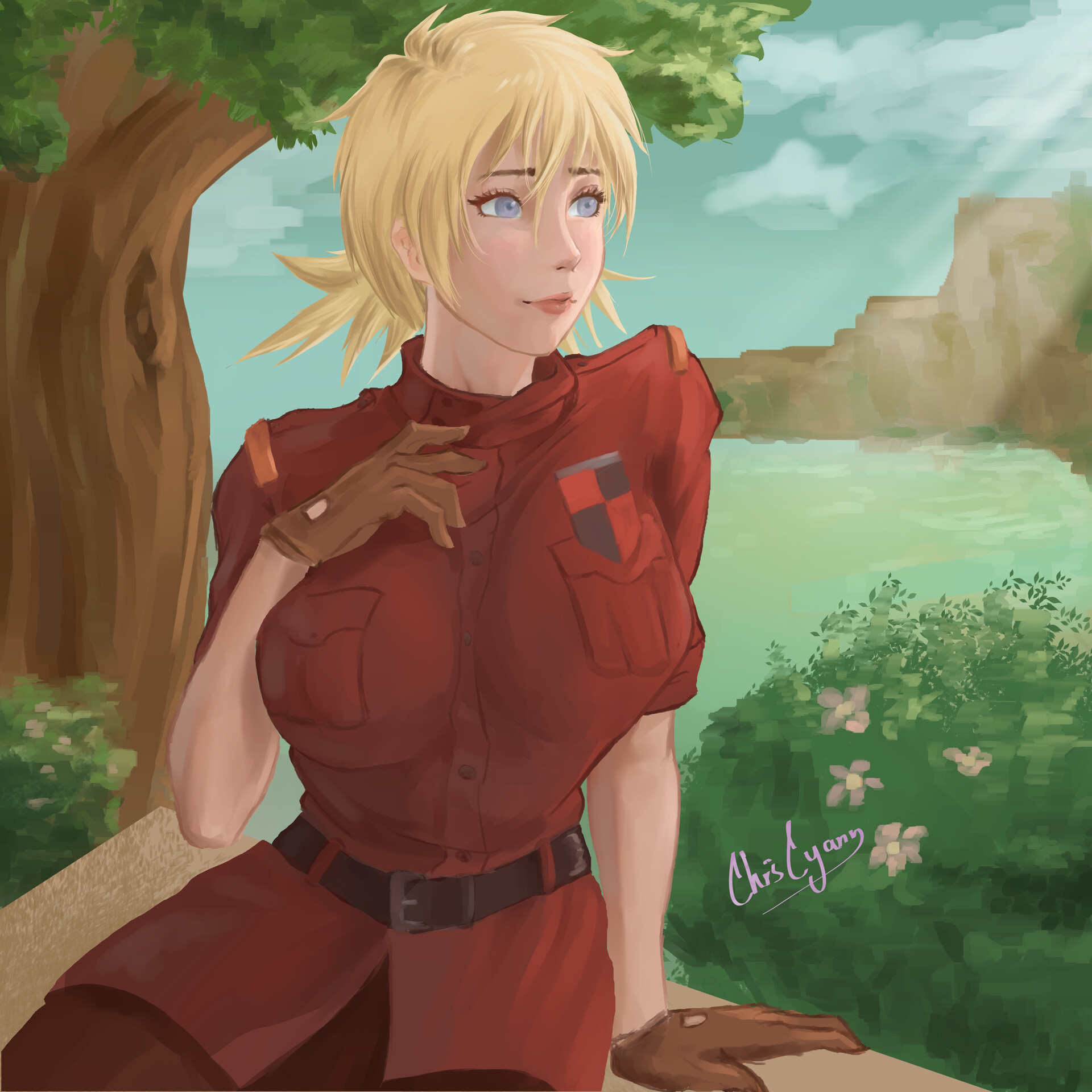 ArtStation - Seras Victoria FanArt