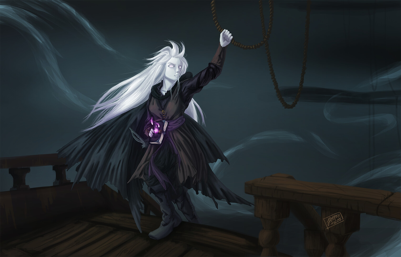 ArtStation - Hexblade scholar.