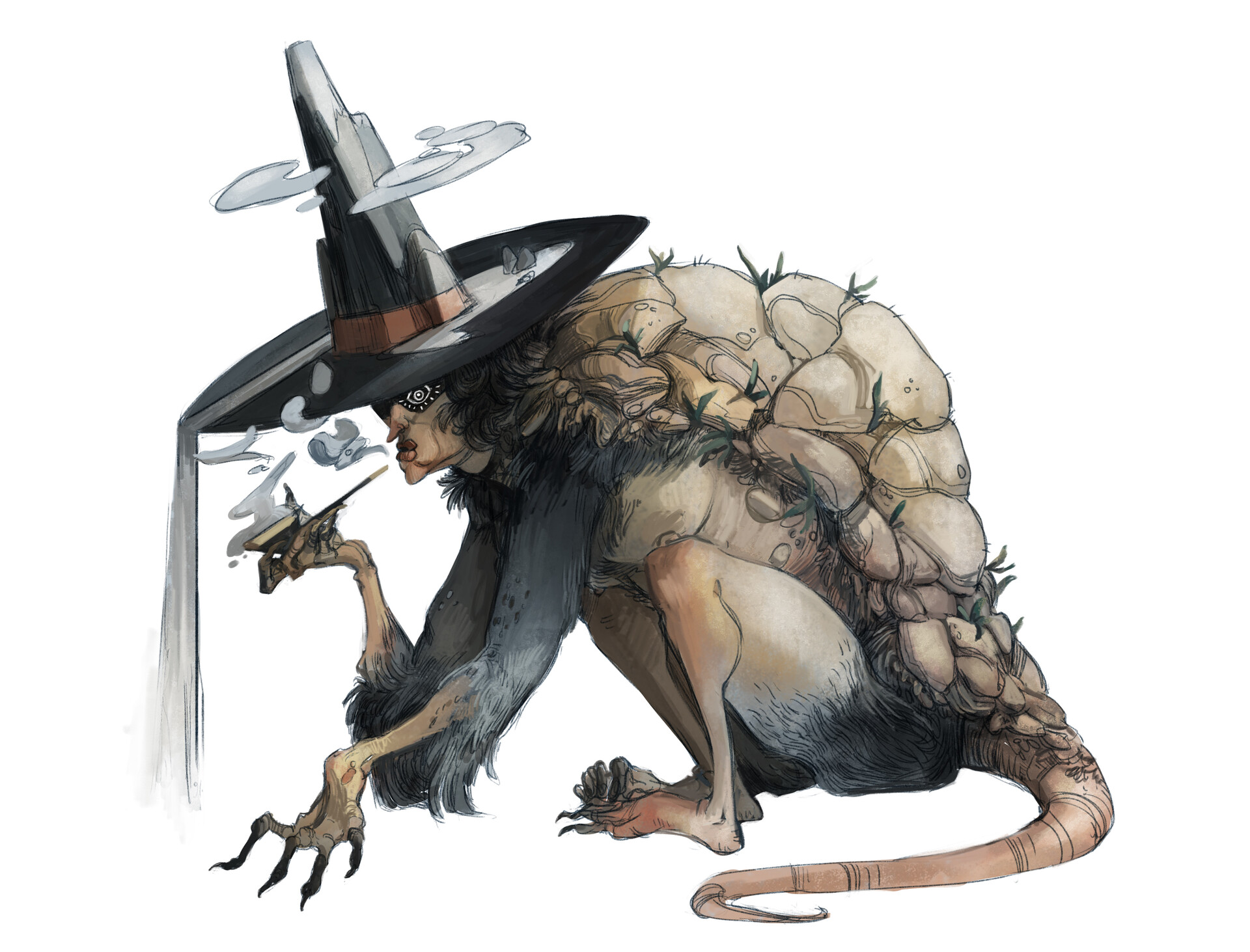 ArtStation - Mountainous Rat Witch