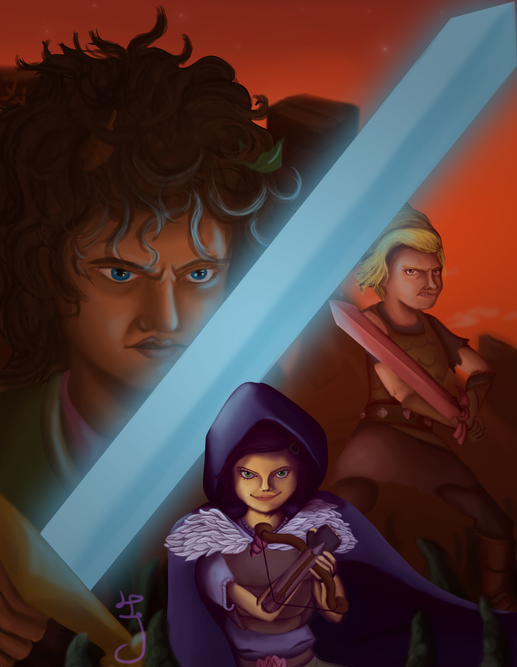 ArtStation - Calamity Trio - Amphibia