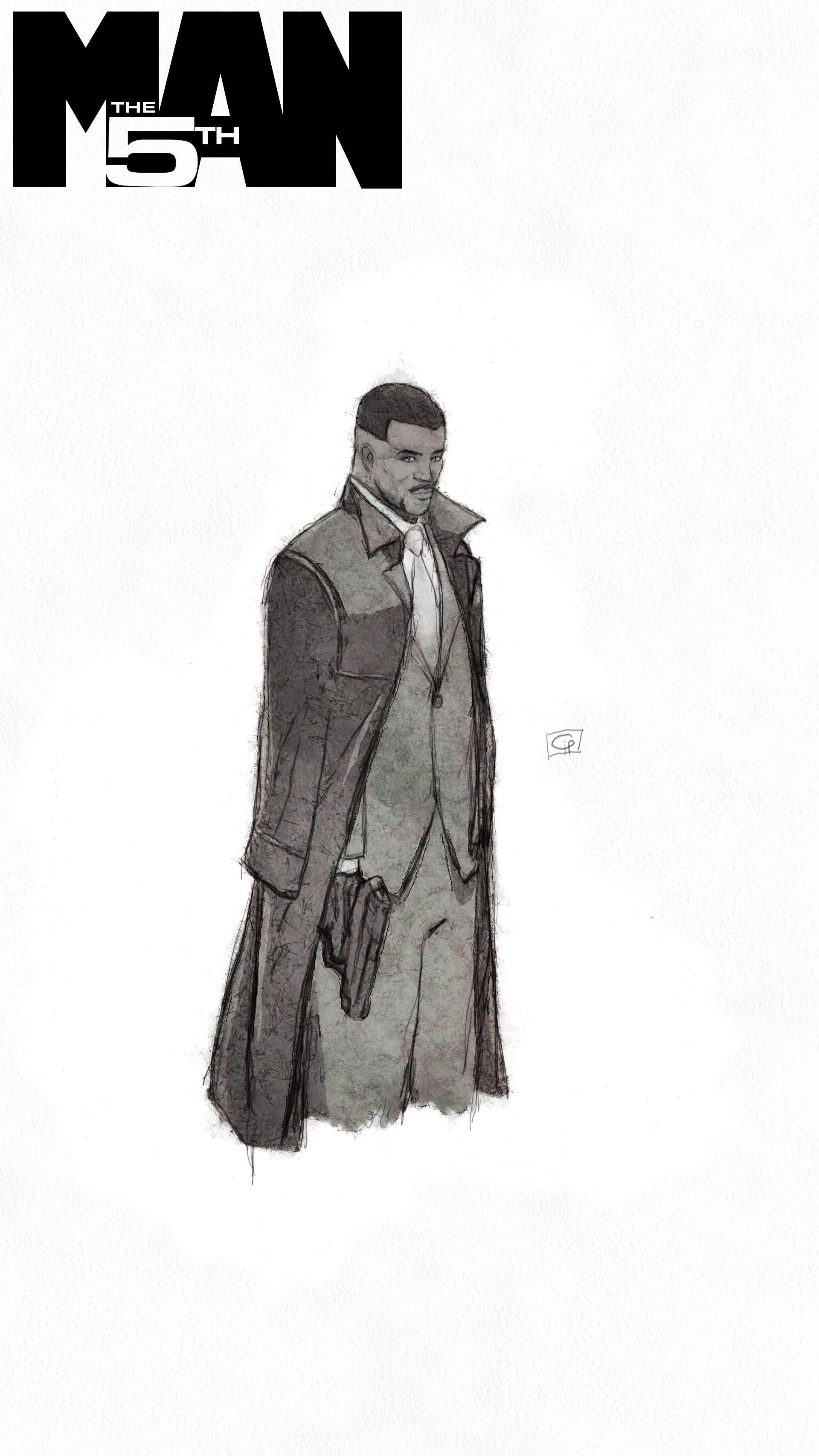 ArtStation - THE FIFTH MAN - Test Sketch: "Felix"