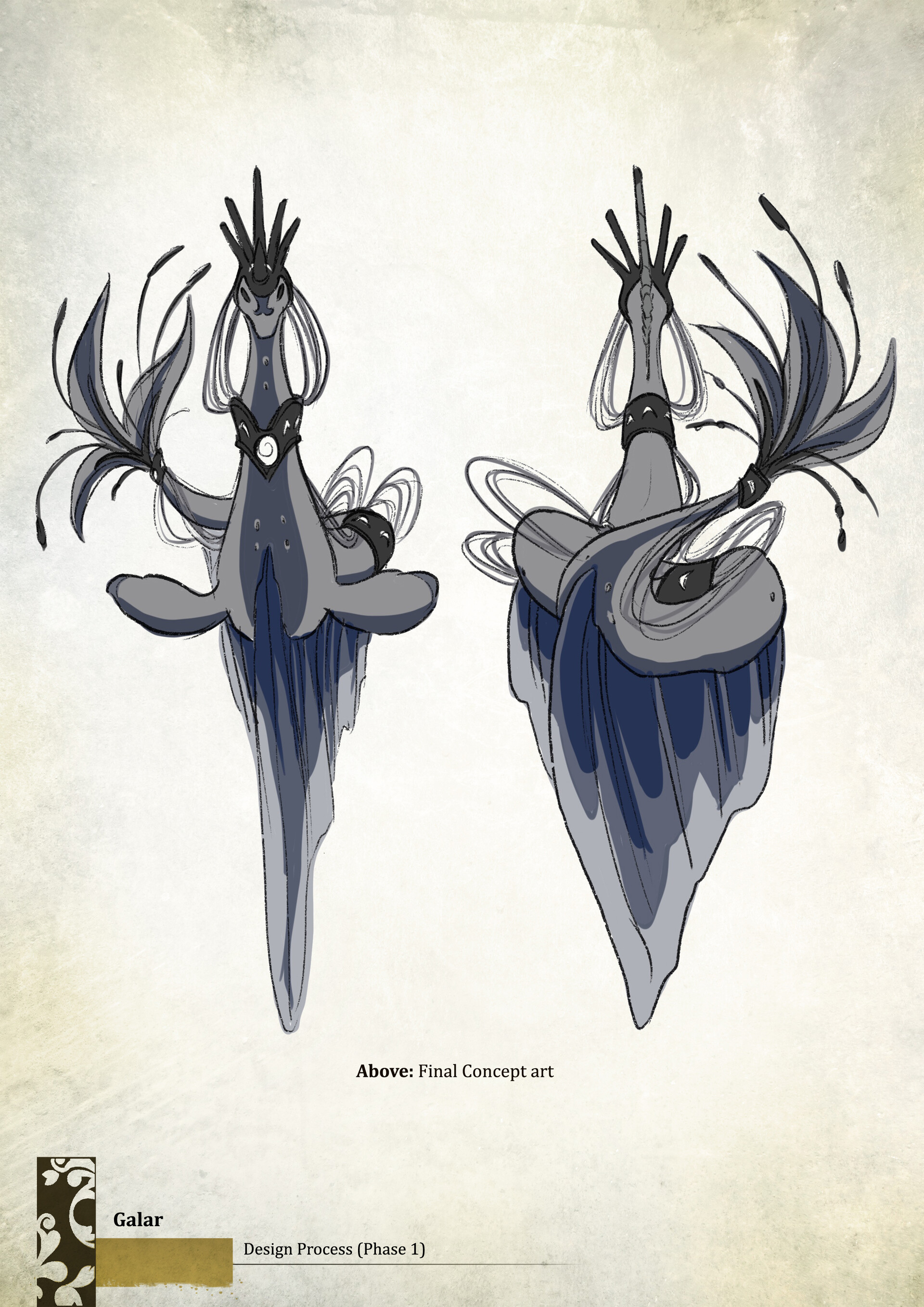 Erika Calingasan - Character design- Galar the divine