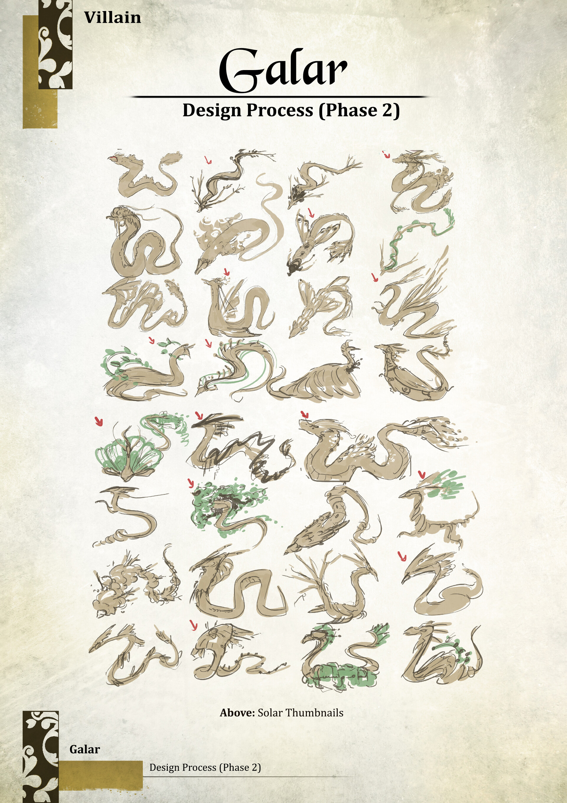 Erika Calingasan - Character design- Galar the divine