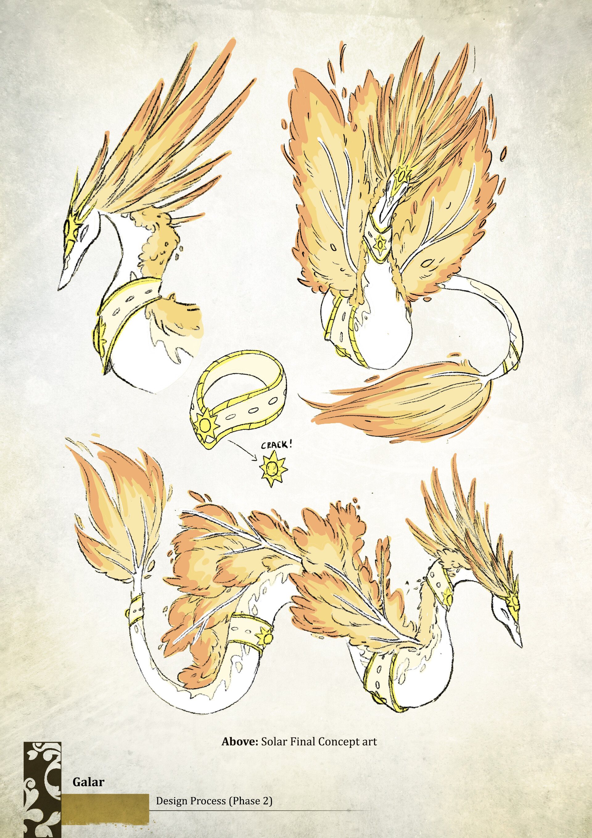Erika Calingasan - Character design- Galar the divine