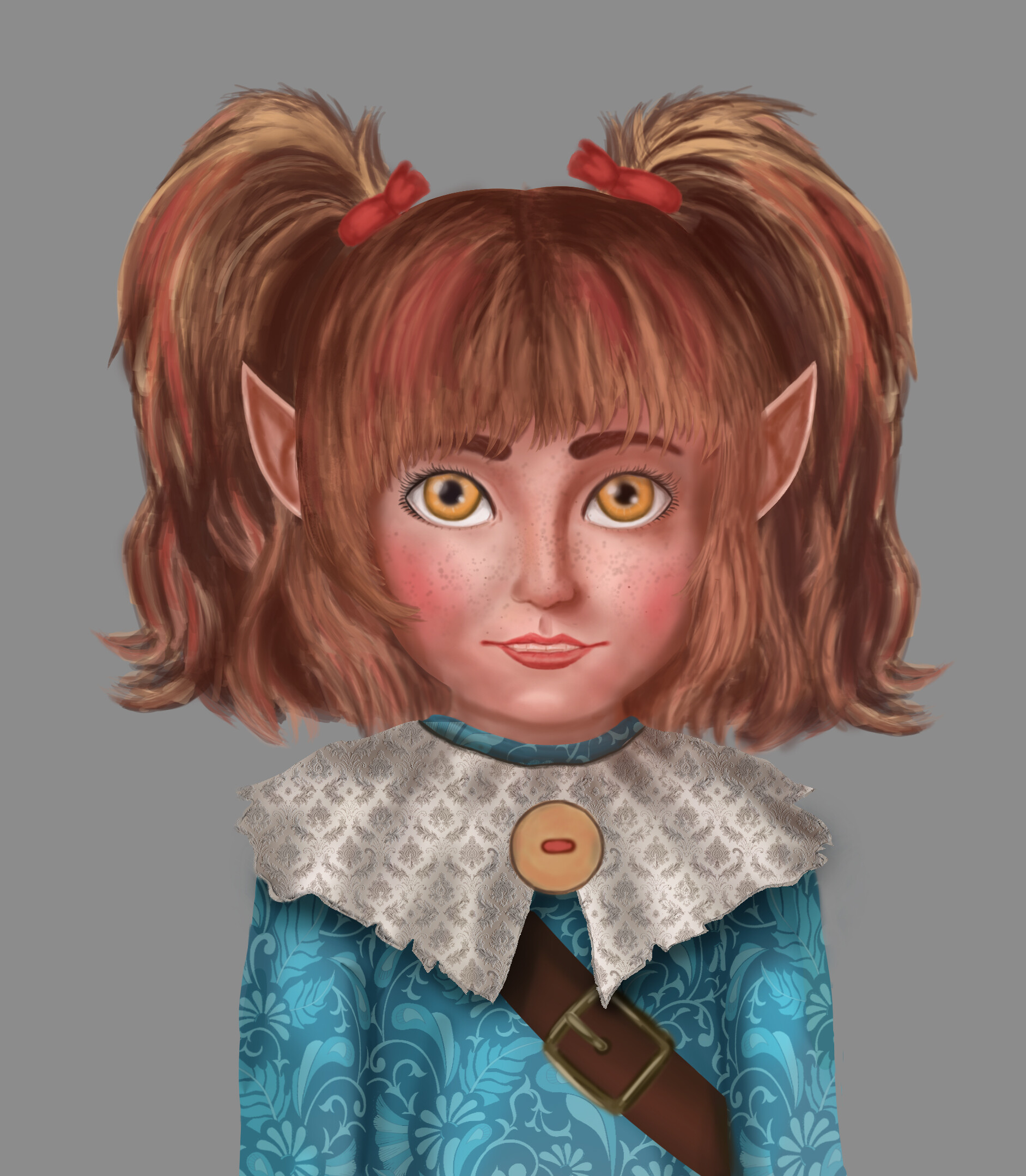 ArtStation - Elves princess