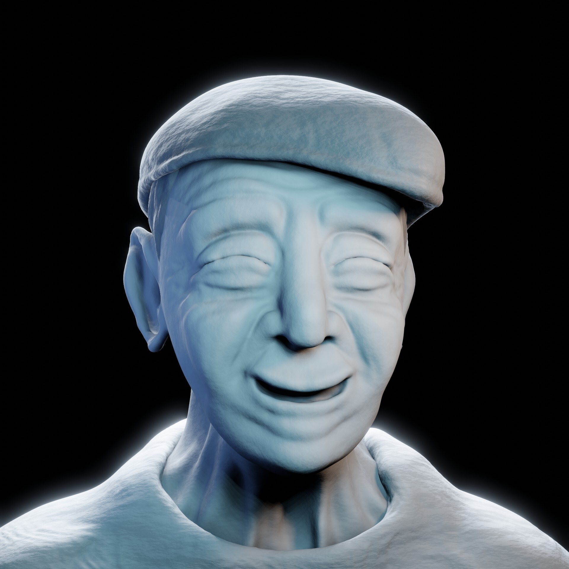ArtStation - Wrinkles - 'Deep Wrinkles' Sculpt January Day 17 (Timelapse)
