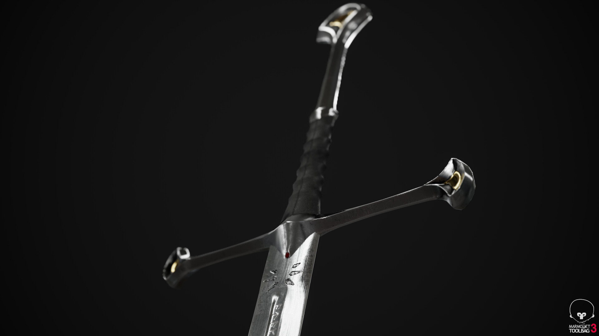 Tomas Peralta - Andúril - Lord of the Rings Sword