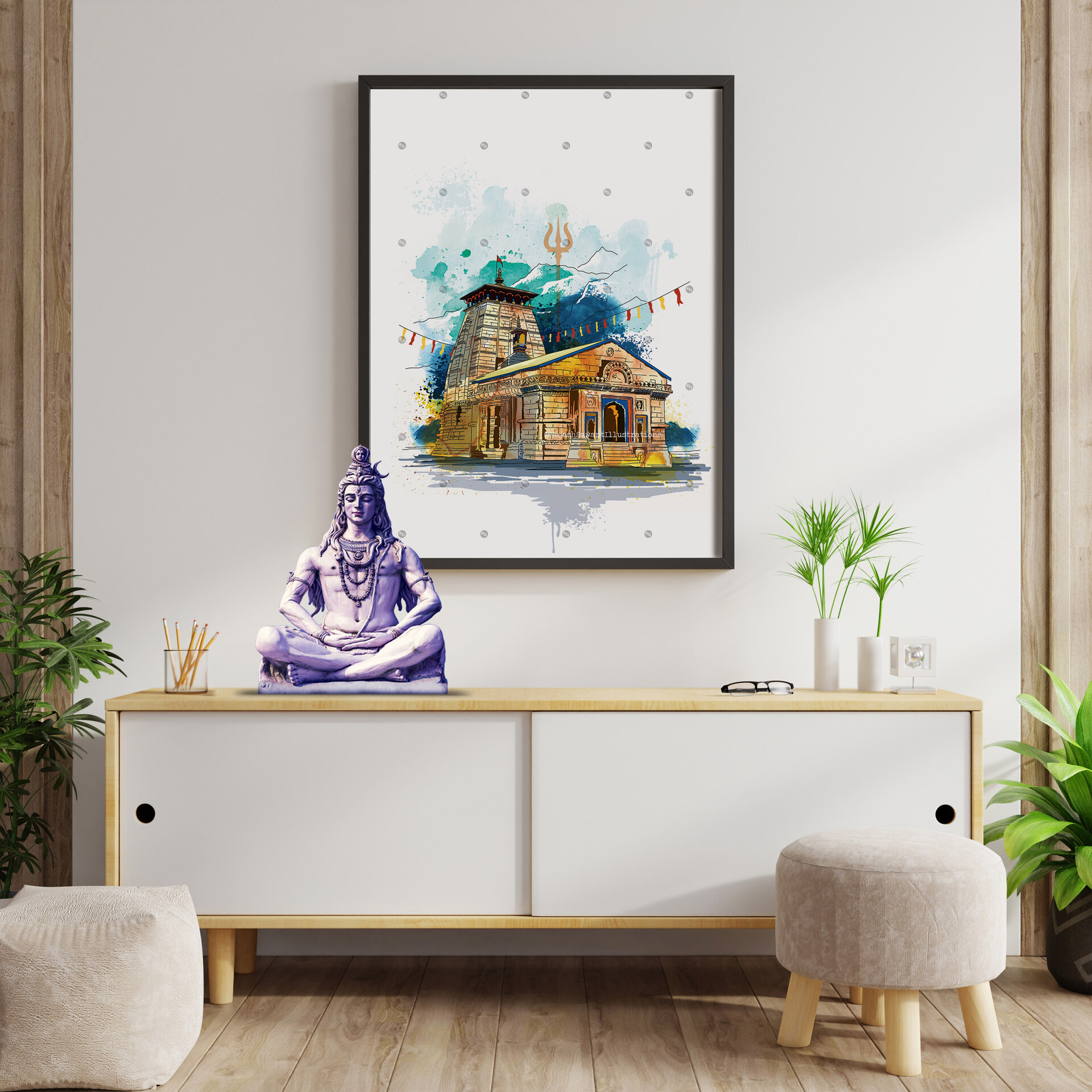 ArtStation - Shree Kedarnath Temple, India.