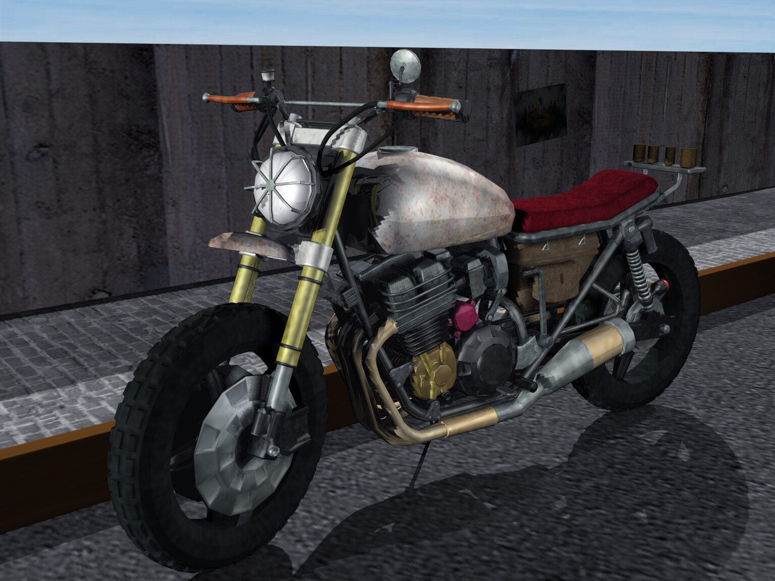 ArtStation - 3D Bike model