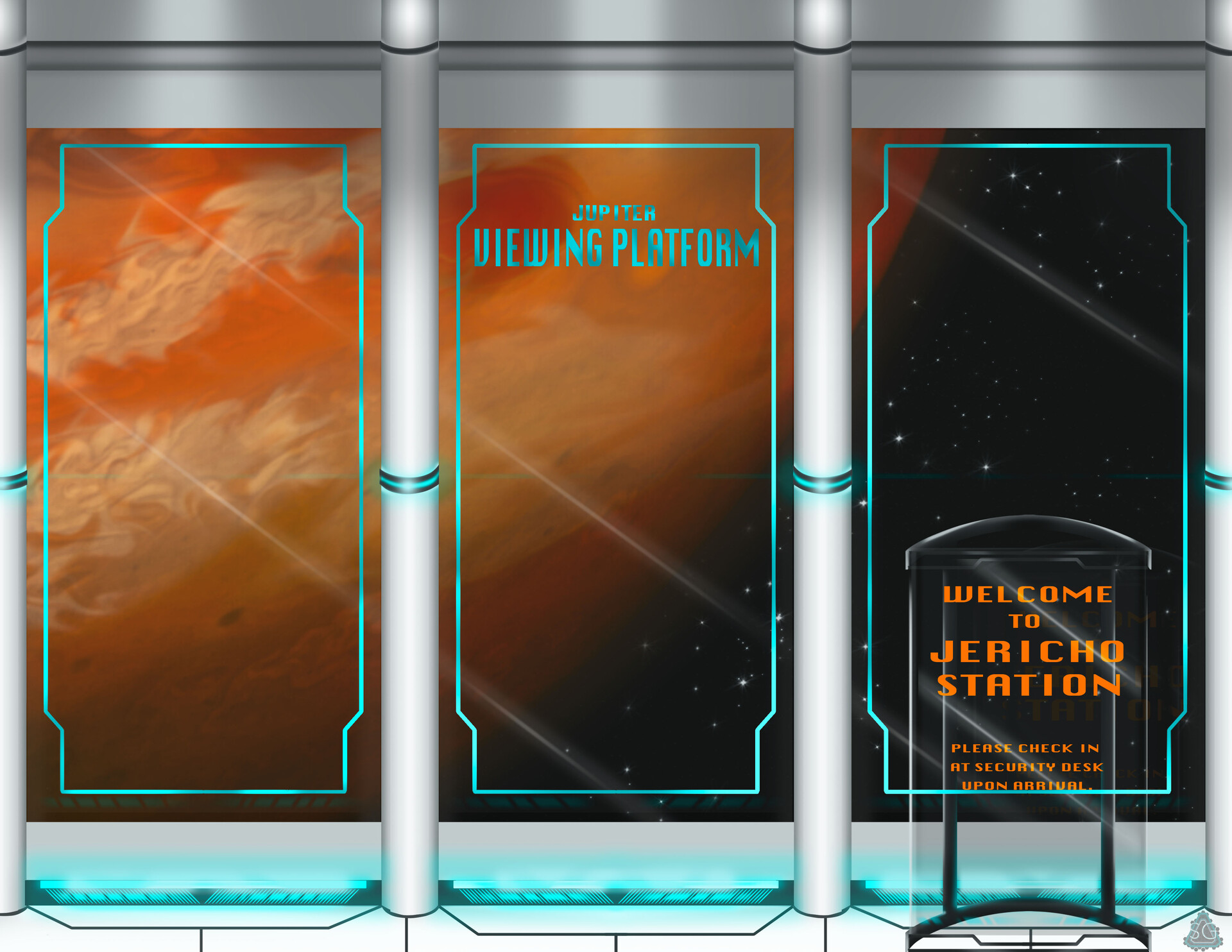 ArtStation - Jericho Station