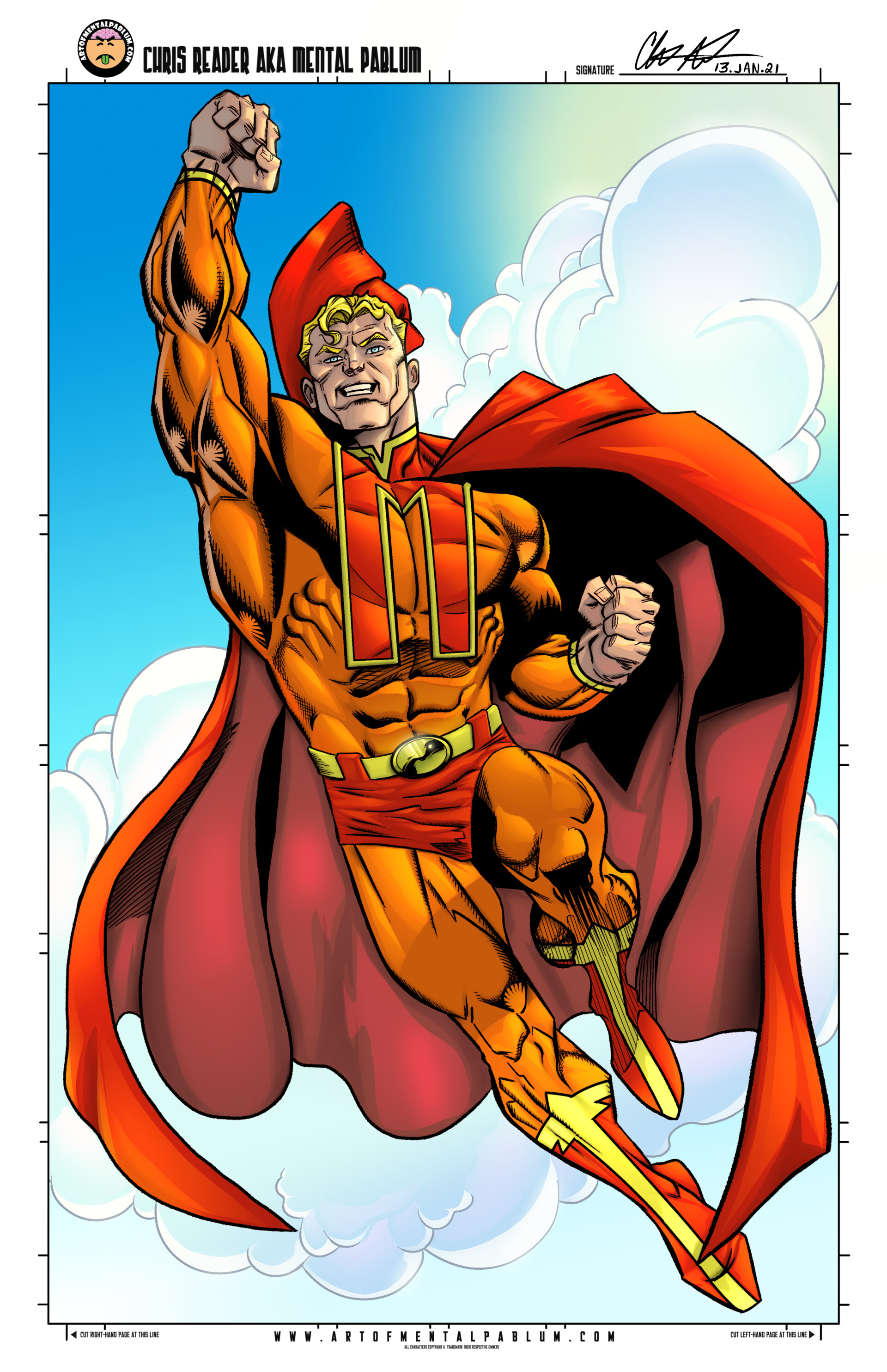 Chris Reader - Massive Man (The Vigilantes)