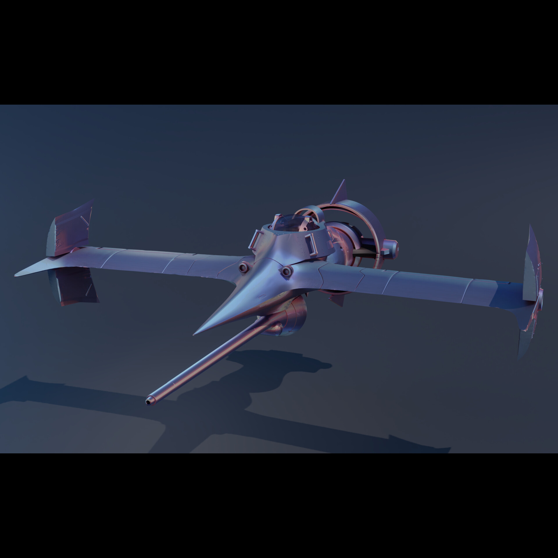 ArtStation - Cowboy Bebop Swordfish High-Poly Matcap