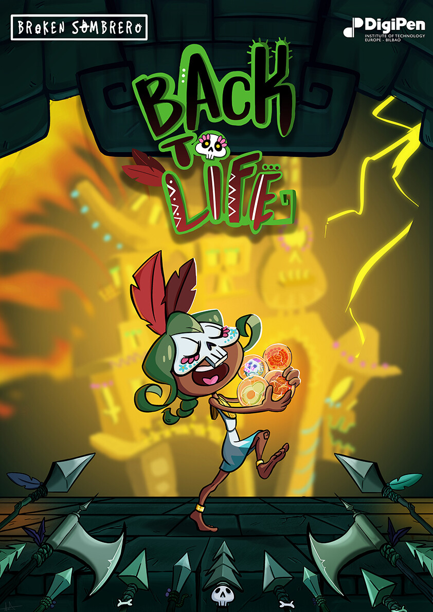 ArtStation - Back To Life 2d Videogame