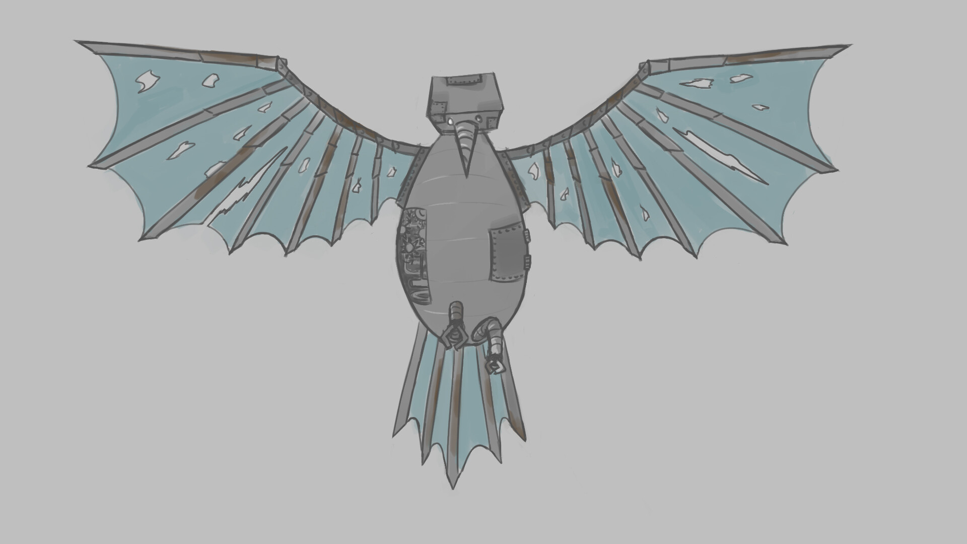 ArtStation - Mechanical Bird