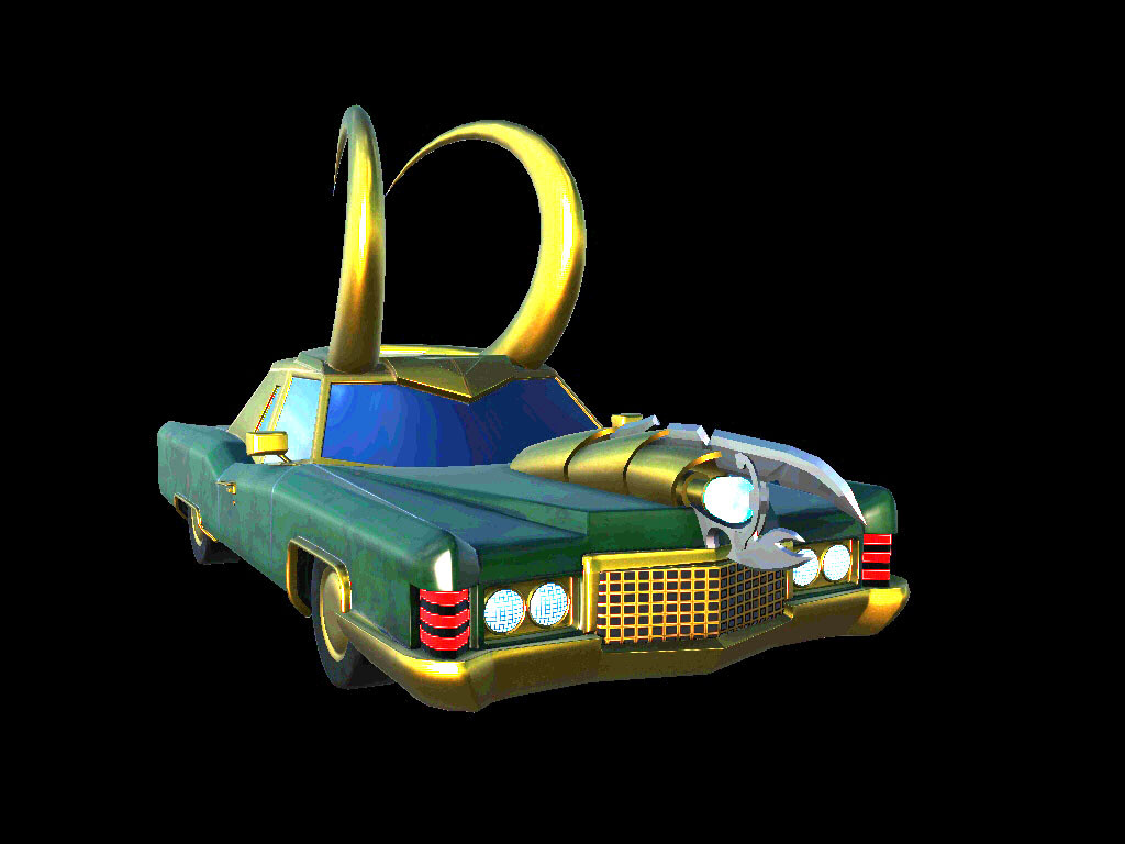 ArtStation - Loki car