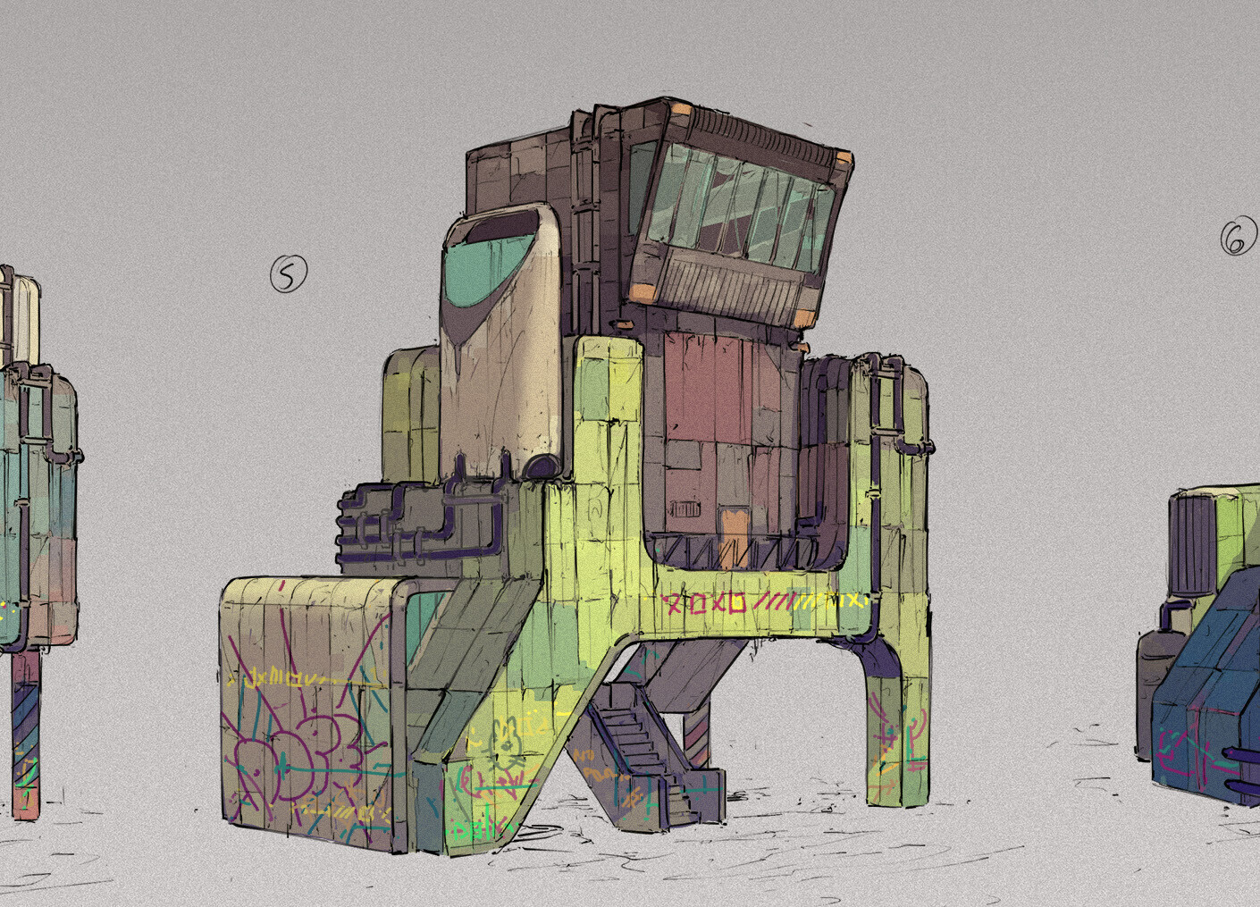 Alex wolfe - CyberPunk Structure