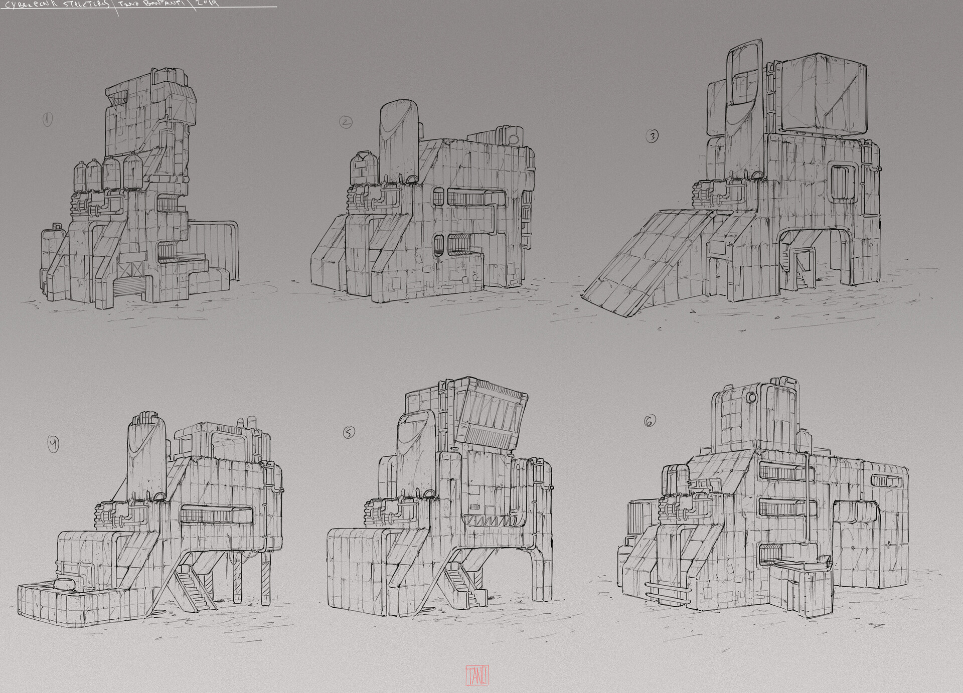 Alex wolfe - CyberPunk Structure