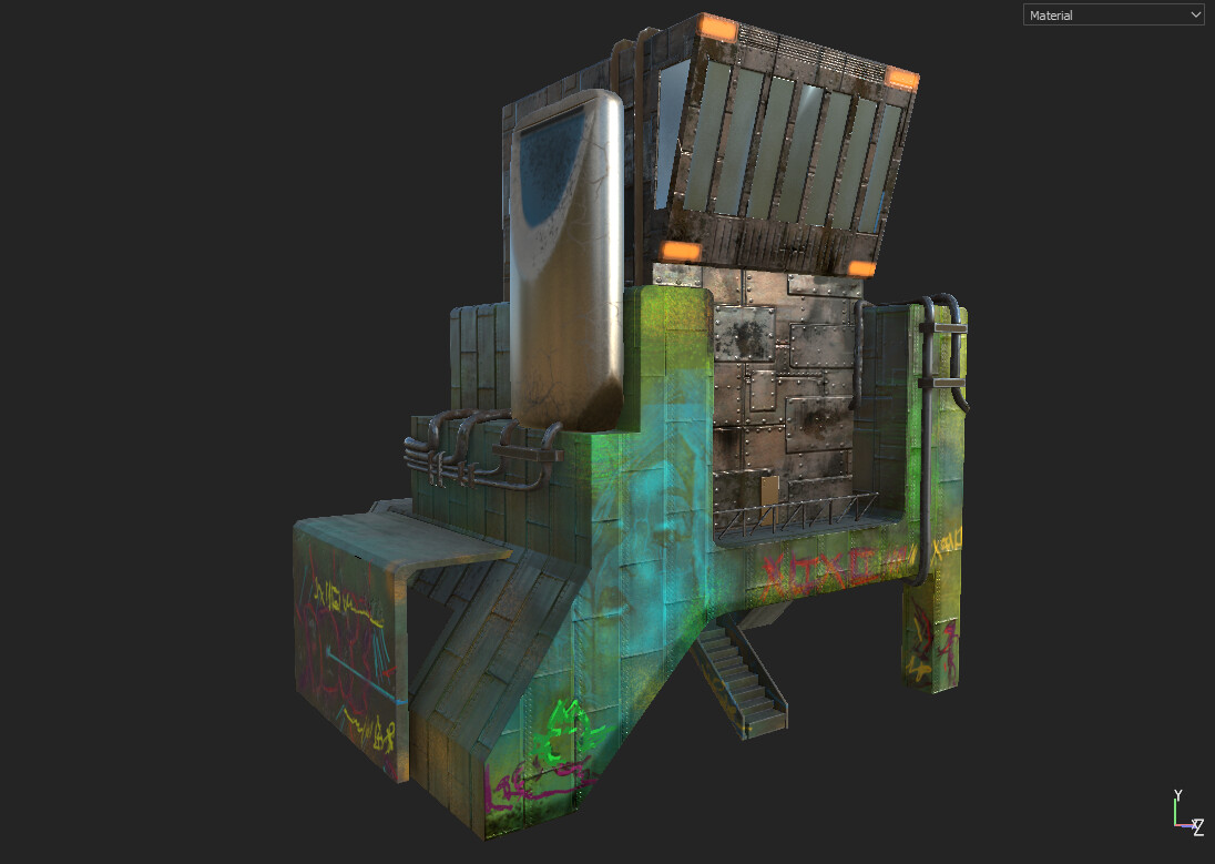 Alex wolfe - CyberPunk Structure