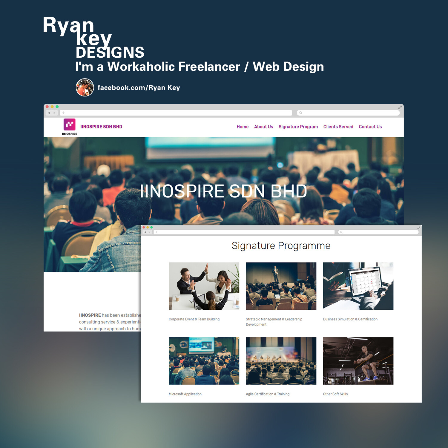 Ryan Key - Web Design: IINOSPIRE SDN BHD