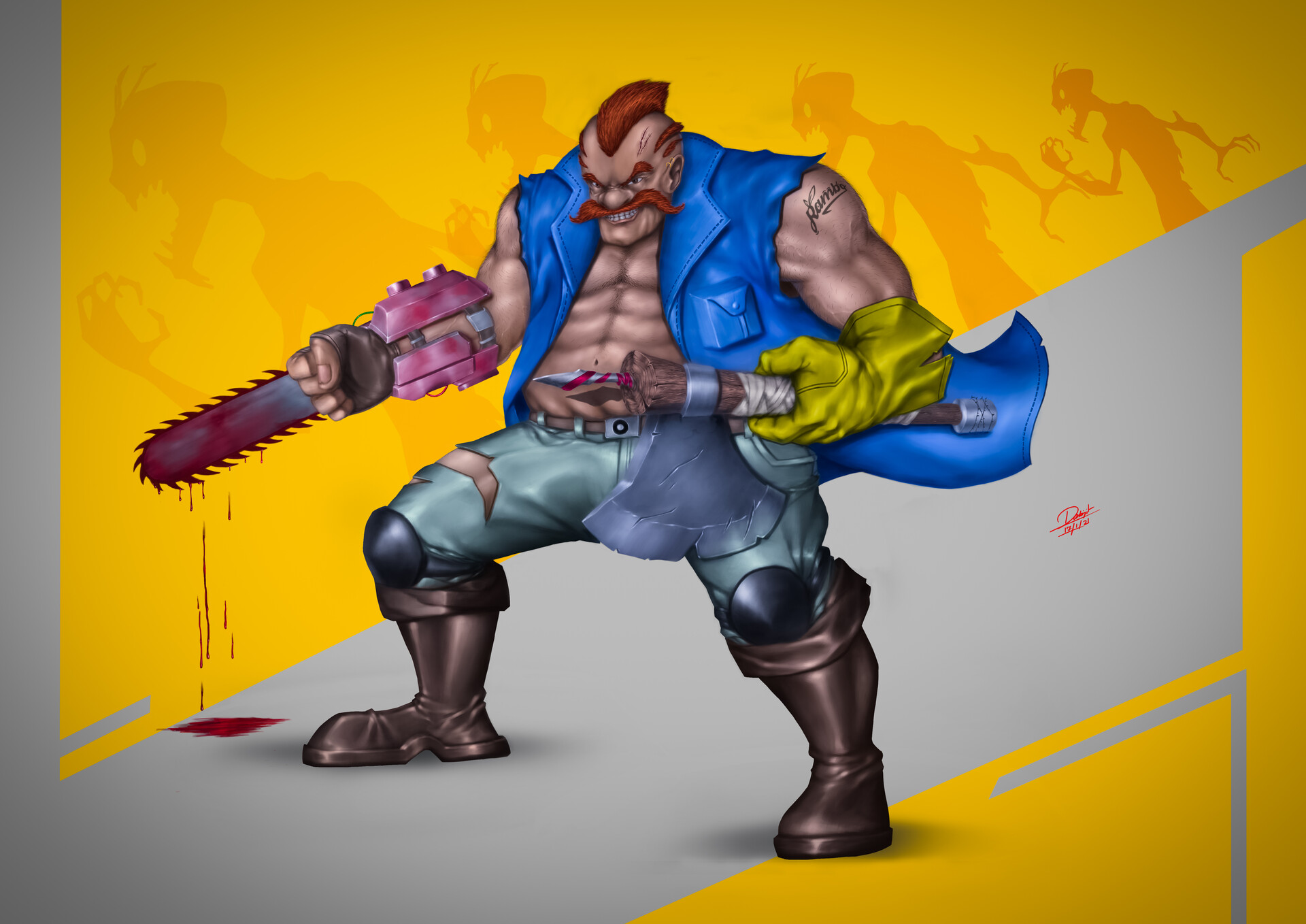 ArtStation - The Monster Man