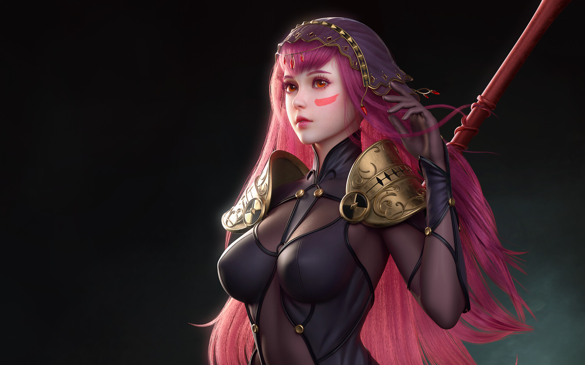 ArtStation - ABOUTCG美型2期任同学作品