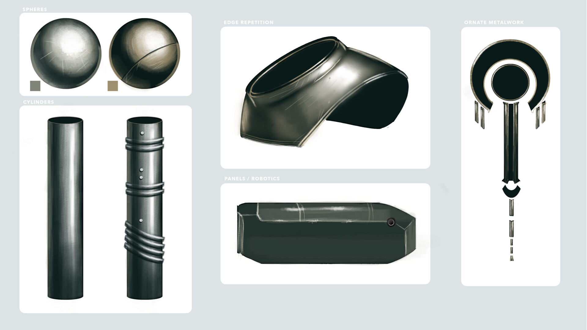 ArtStation - Rendering exersice (metal)