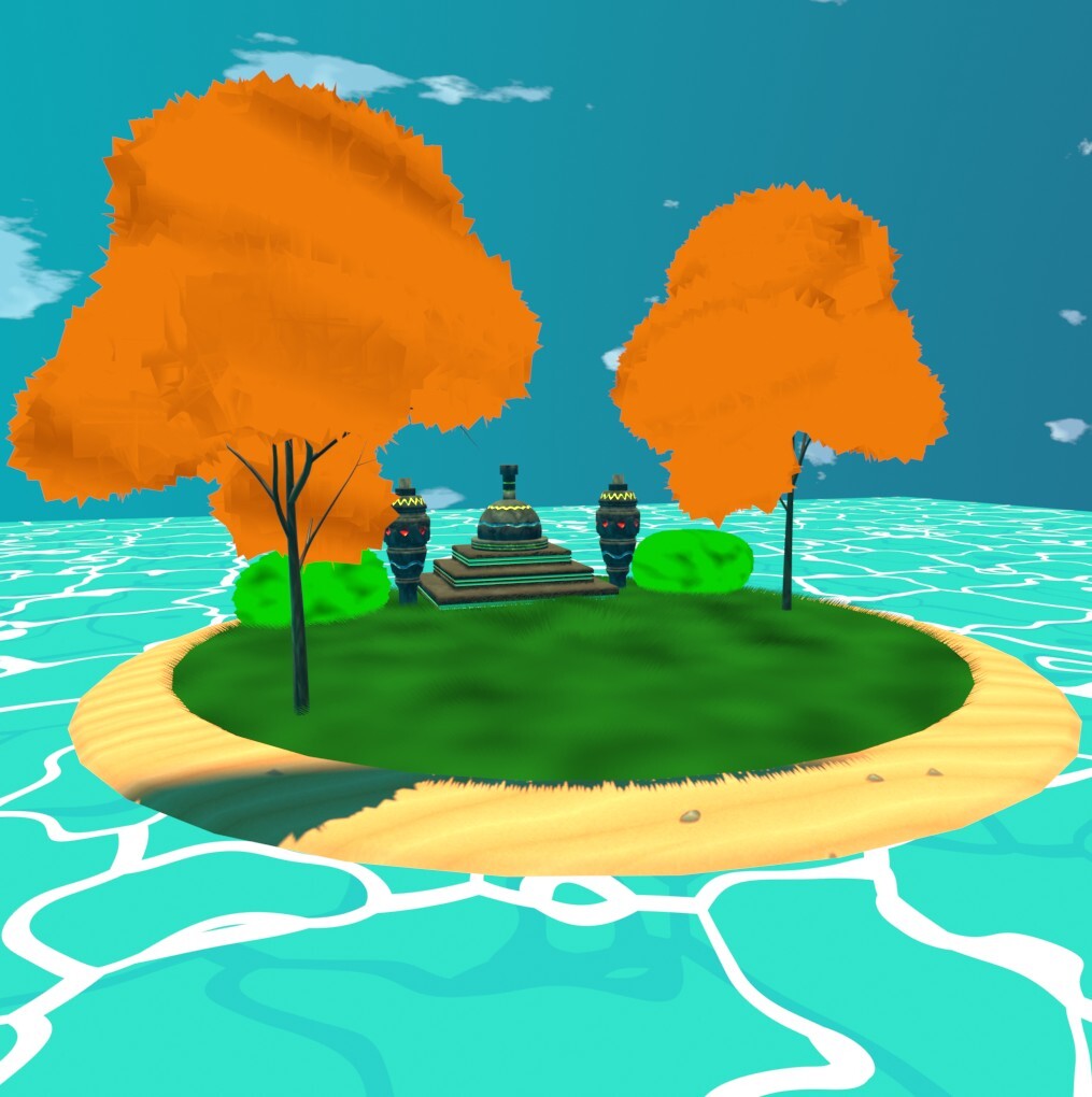 Anthony Millman - Stylized Island Shrine