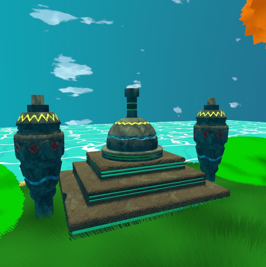 Anthony Millman - Stylized Island Shrine