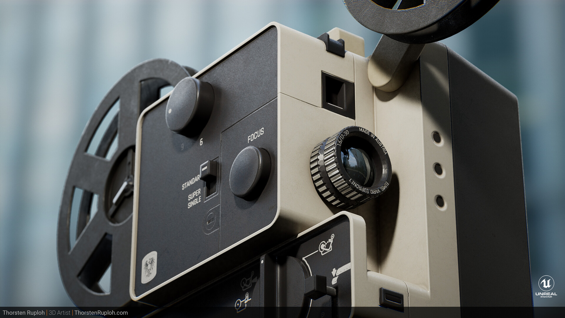 ArtStation - Projector 605D RTX Render