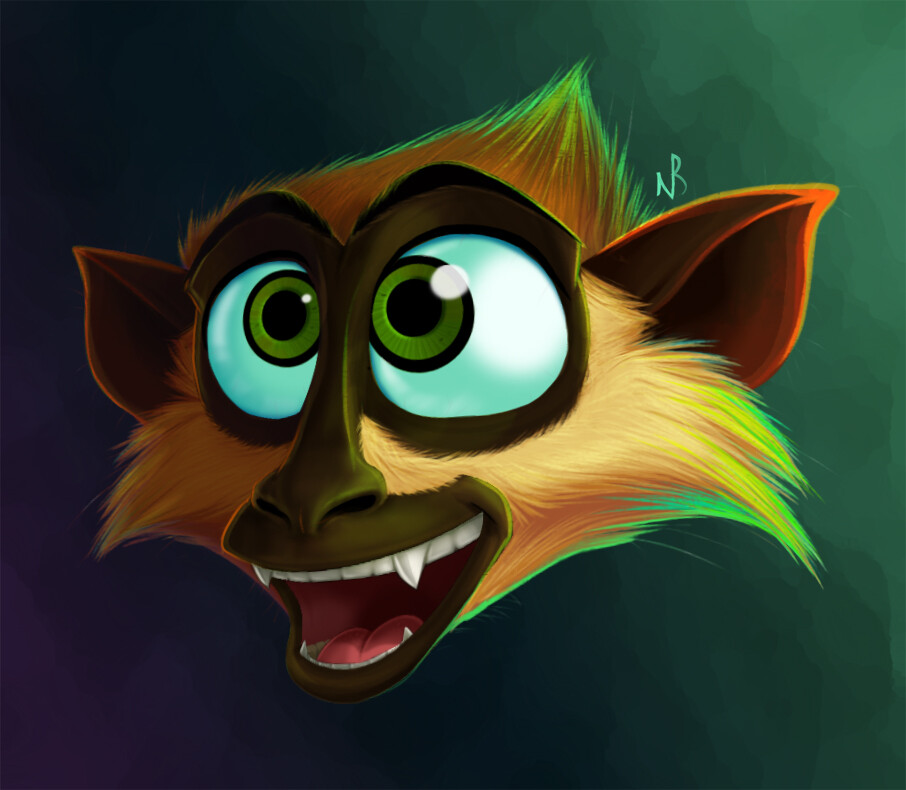 ArtStation - Monkey Fur Test