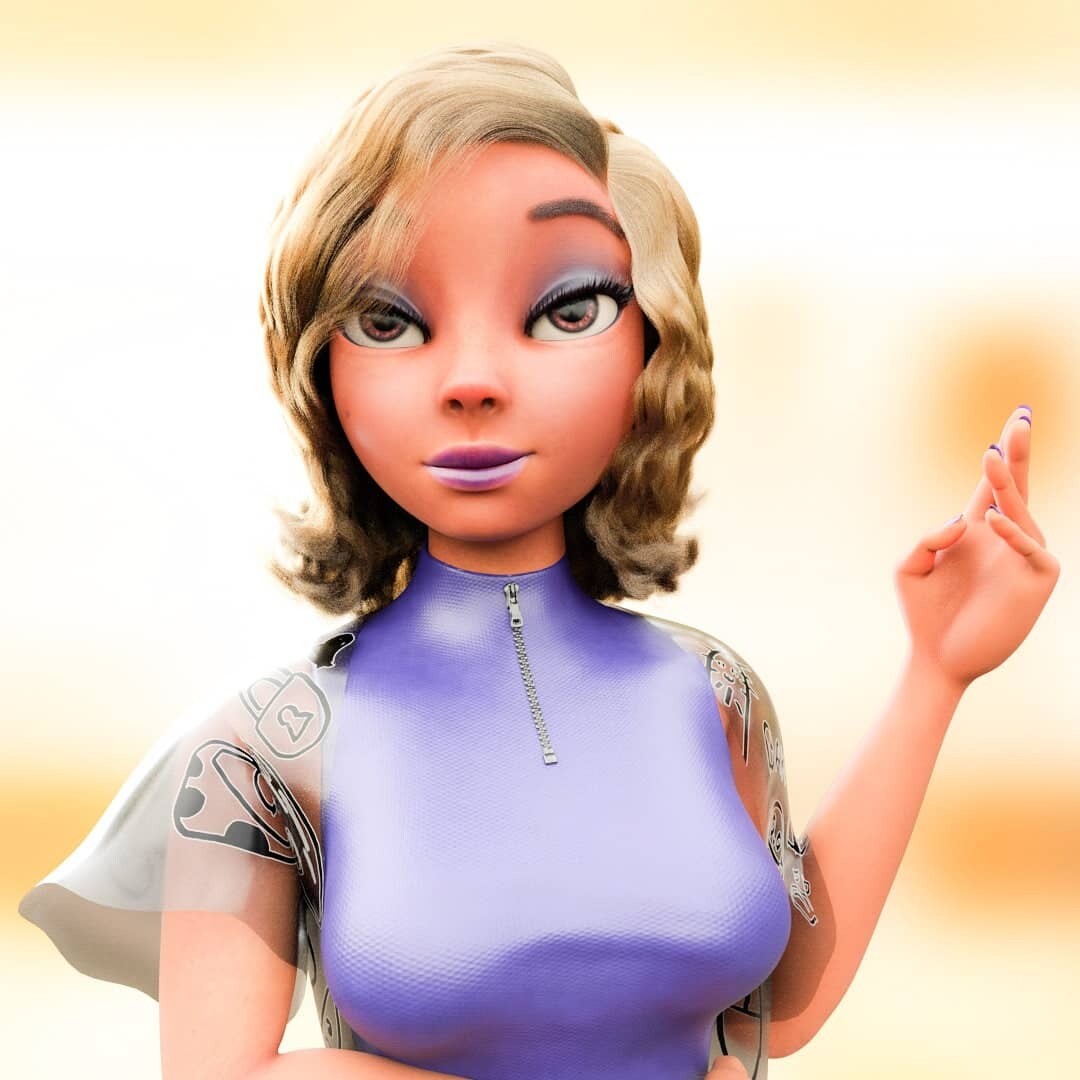 ArtStation - Stylized female character